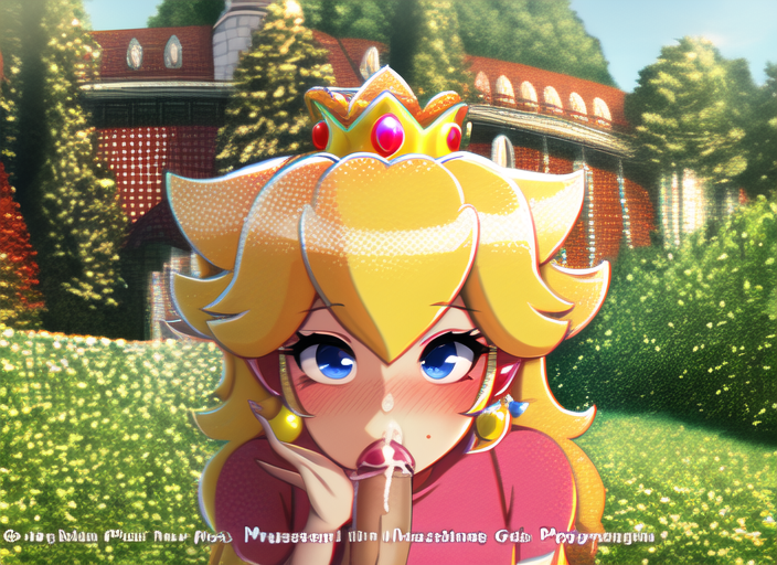 Post 5360106 Ai Generated Novelai Princess Peach Super Mario Bros