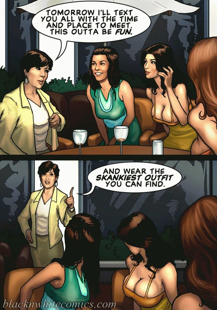 Post 5381933 Blacknwhite Comic Kim Kardashian Kris Jenner Yair