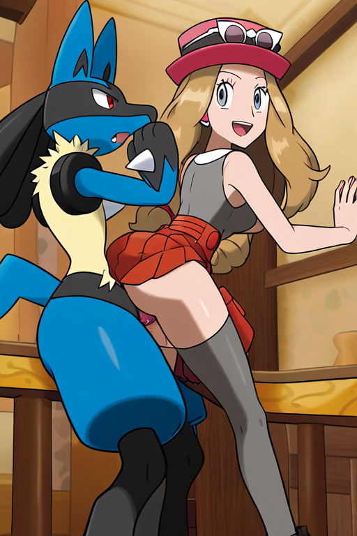 Post 6186480 Ai Generated Lucario Porkyman Porkyman X And Y Serena