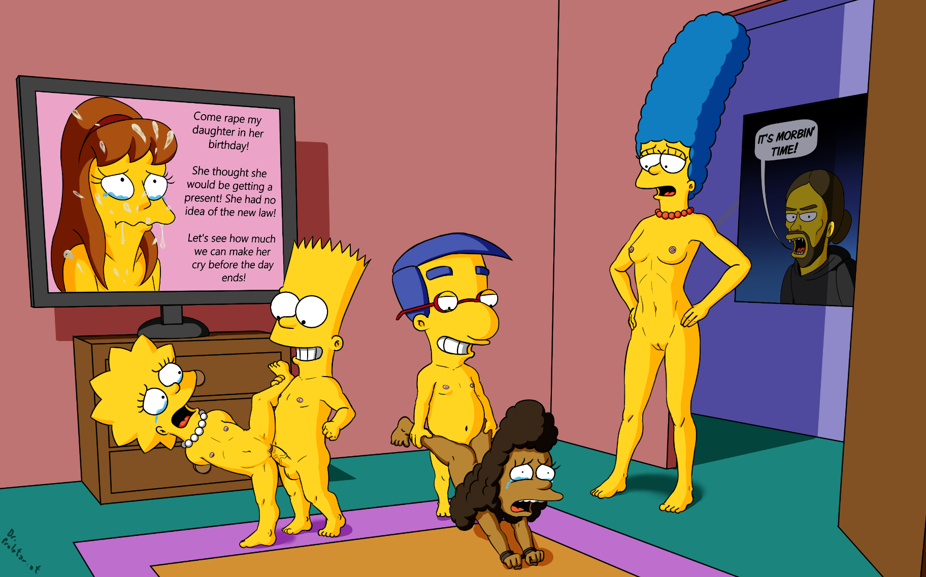 Post 5150649 Allisontaylor Bartsimpson Drproletariat Janeypowell Lisasimpson Marge