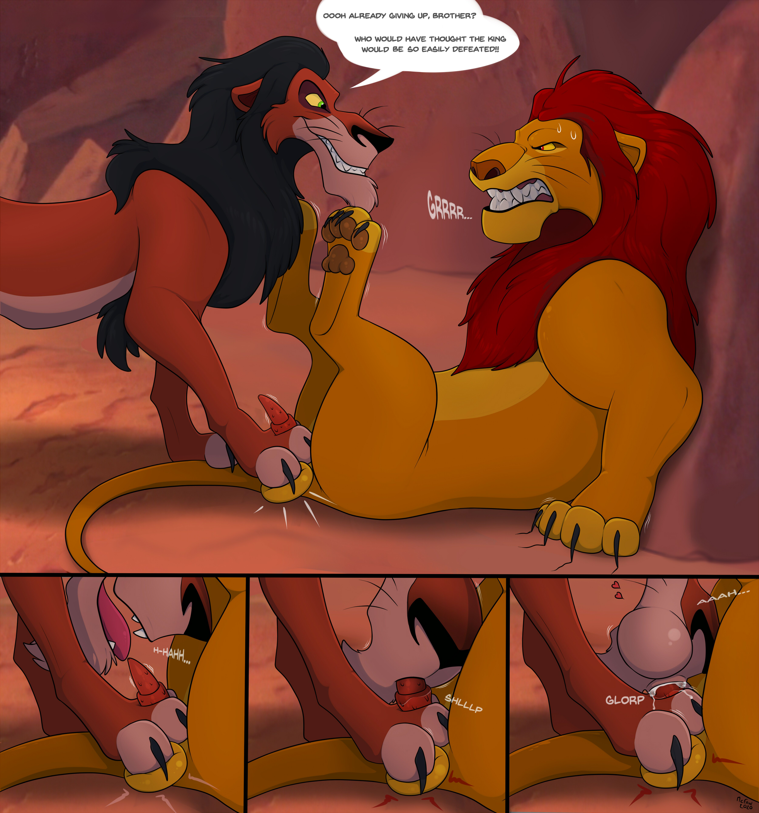 Post 3838544 Comic Mcfan Mufasa Scar Thelionking