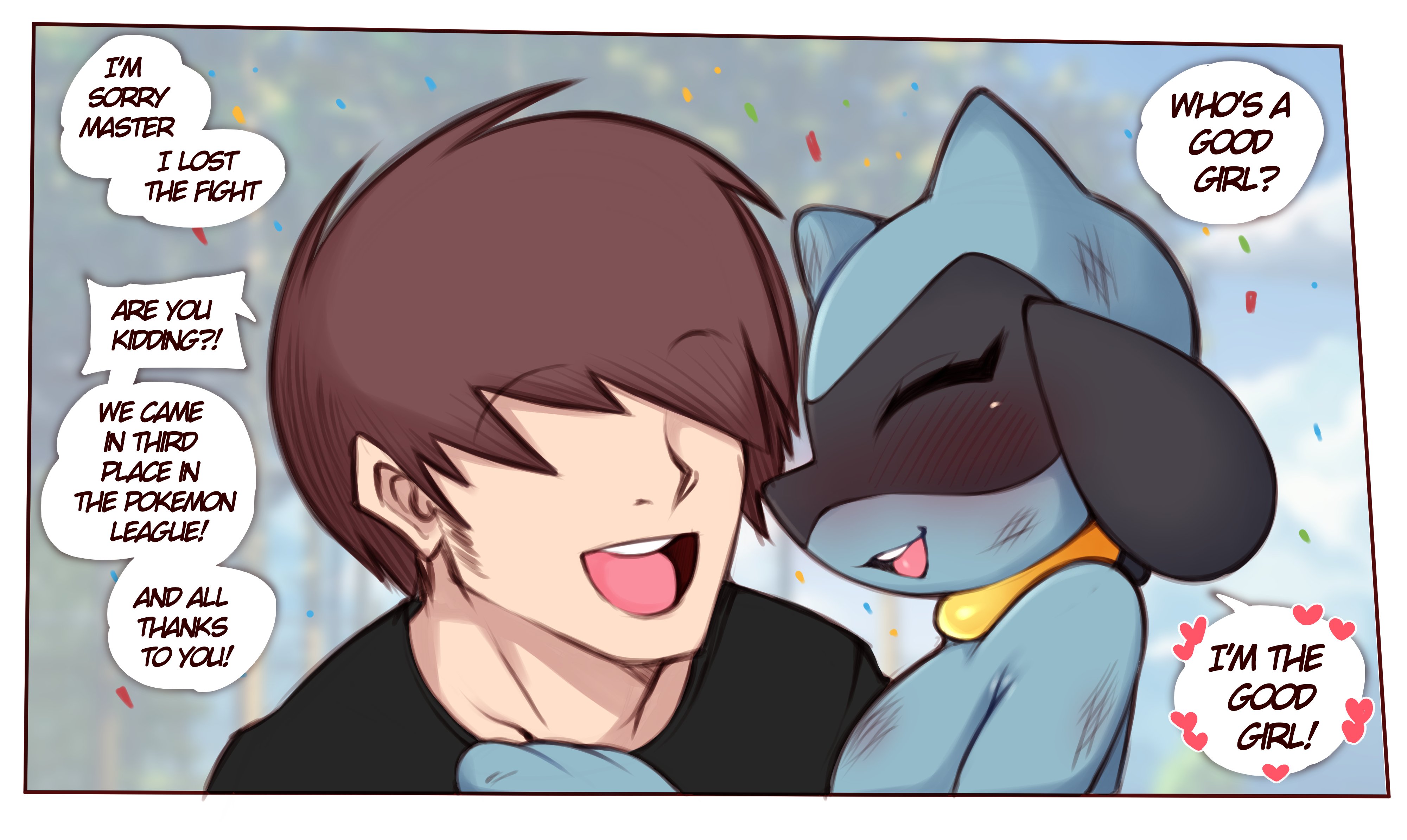 Post 5122579 Comic Porkyman Riolu Saltyxodium