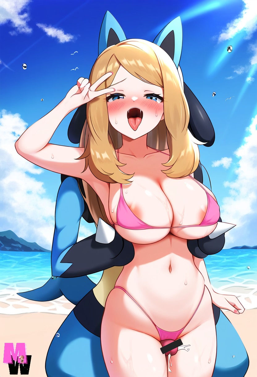 Post 6292506 Ai Generated Lucario Porkyman Porkyman X And Y Serena