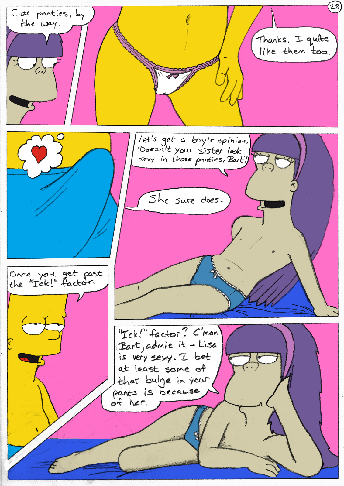 Post 5121511 Bart Simpson Comic Jimmy Lisa Simpson Sherri Mackleberry