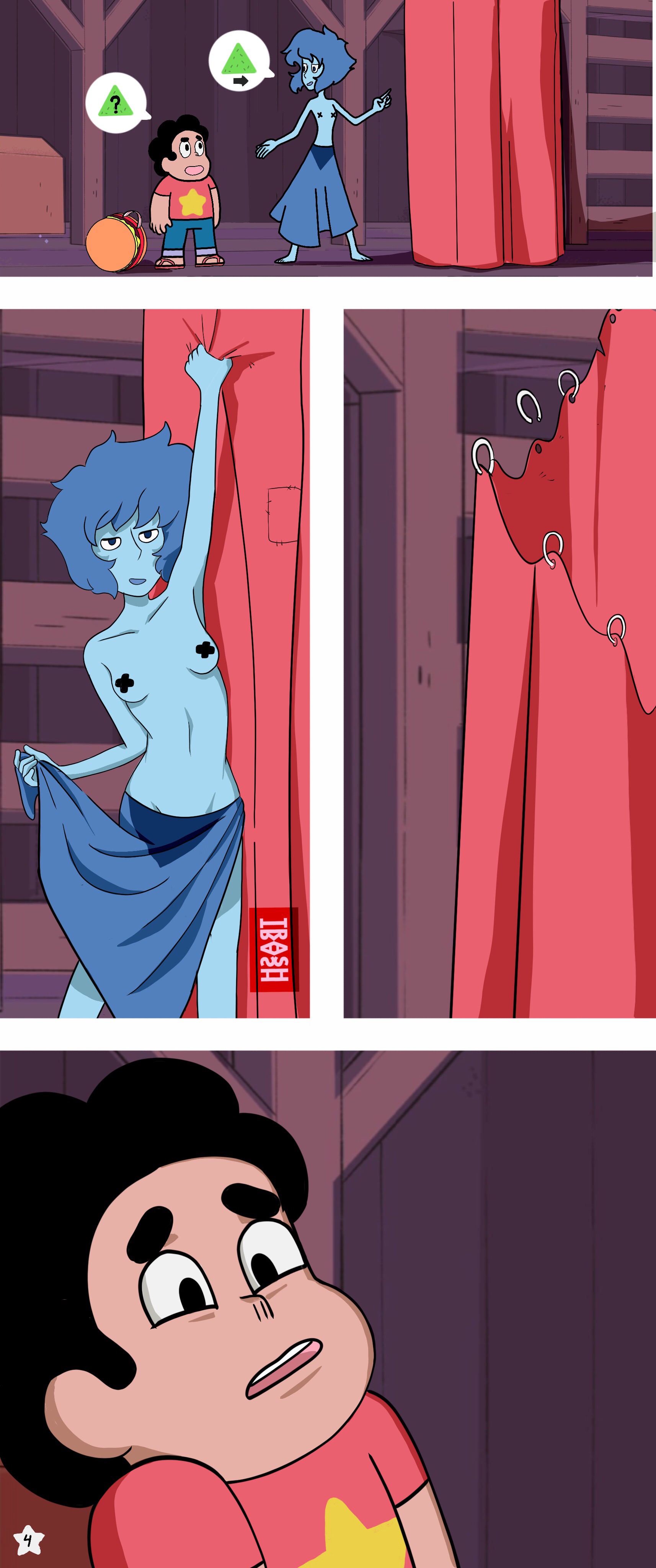 Post 2121924 Comic Dude Doodle Do Lapis Lazuli Steven Quartz Universe