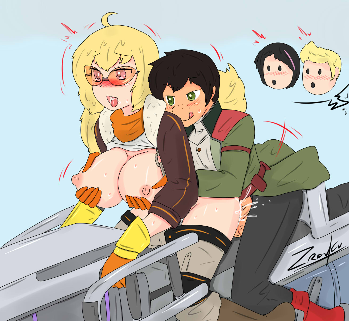 Post 3864225 Jaune Arc Lie Ren Oscar Pine Rwby Yang Xiao Long Zronku