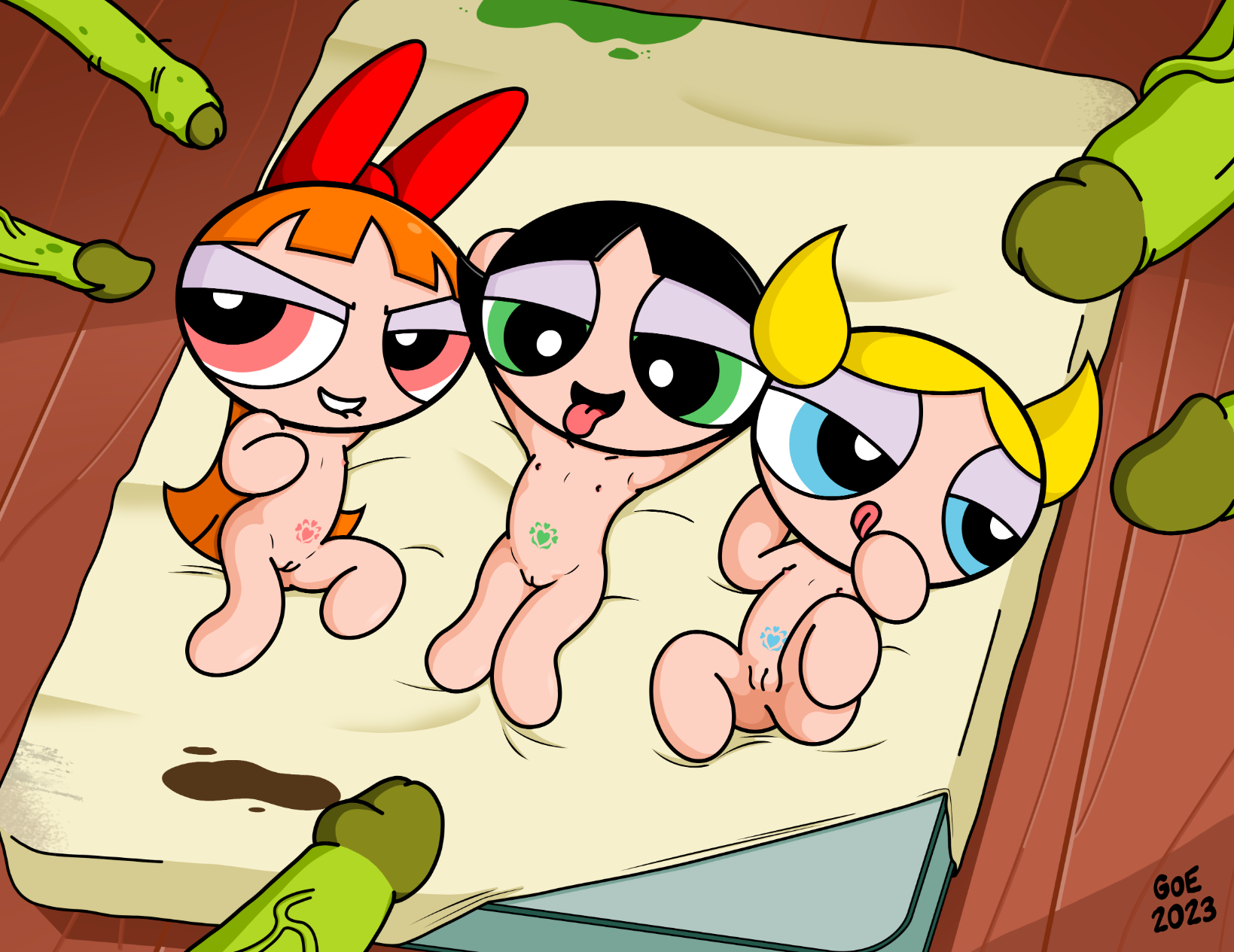 Post 5751793 Blossom Bubbles Buttercup Goodorevil Powerpuffgirls