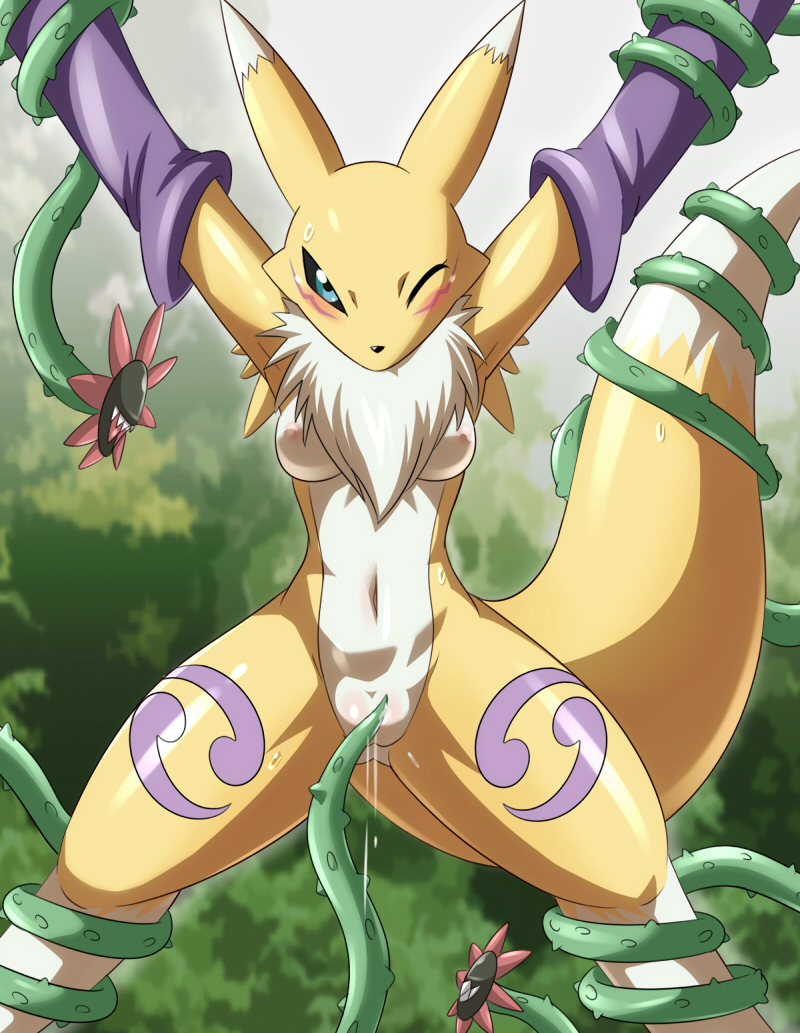 Post 2907203 Digimon Haycrab Renamon